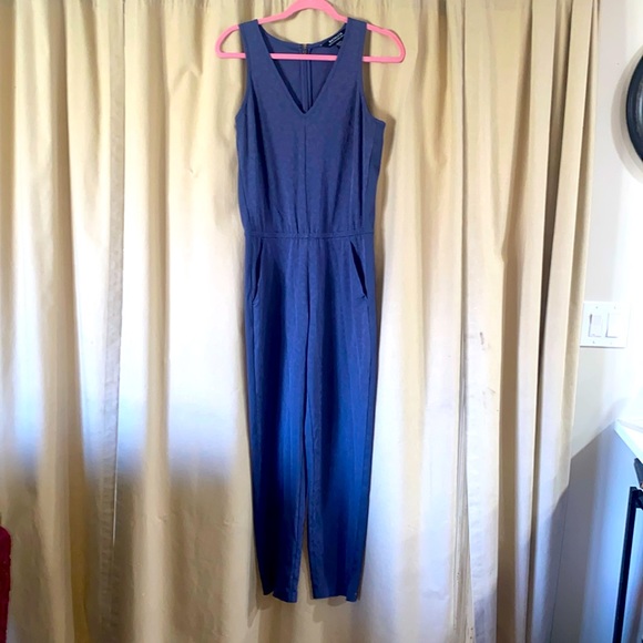 Athleta | Pants & Jumpsuits | Athleta Brooklyn Textured Jumpsuit | Poshmark